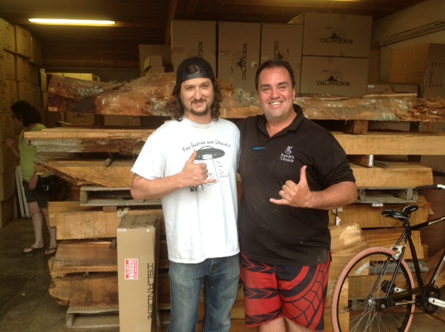 KANILE'A UKULELE SHOP TOUR – Fan Guitar and Ukulele